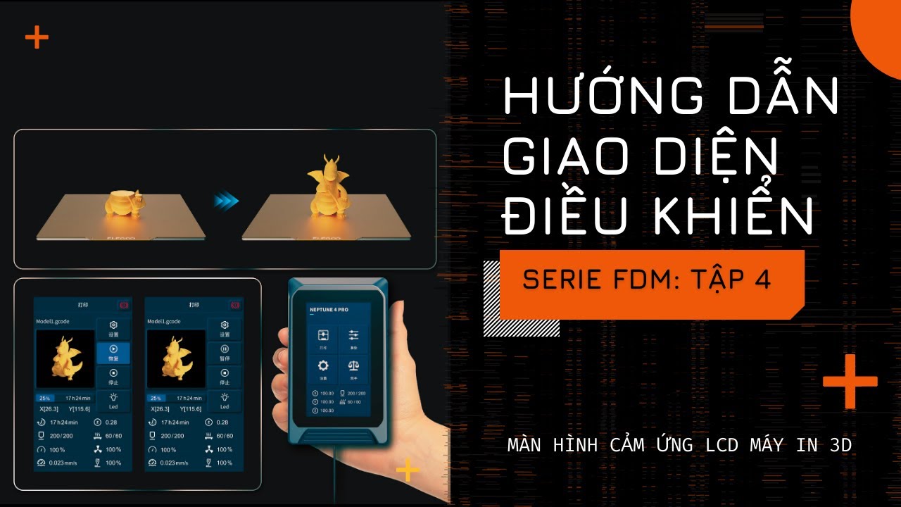 Hướng Dẫn Giao Diện Điều Khiển Máy In 3D ( LCD Screen Neptune 3 Pro ...