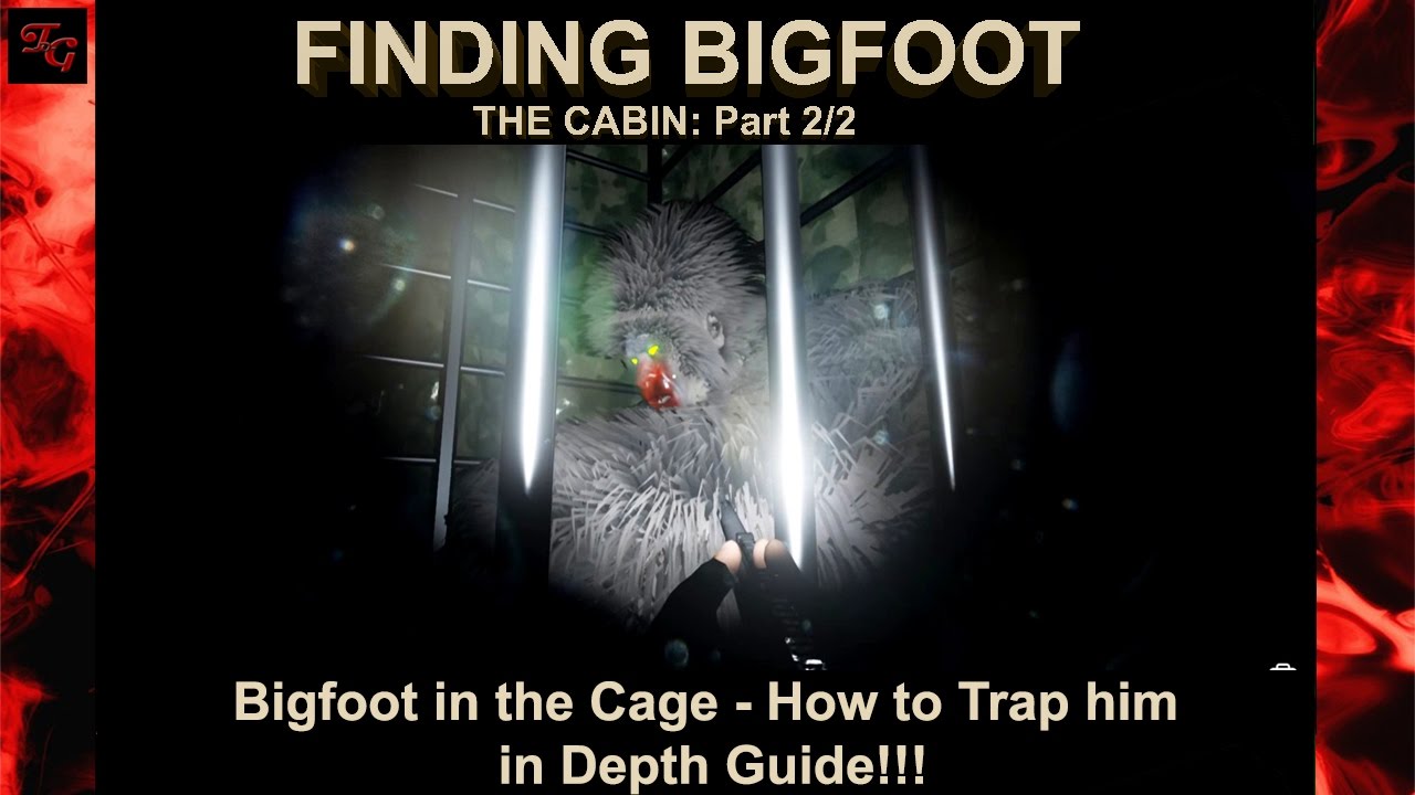 Finding Bigfoot Game Steam (Solo) - How to Trap / Catch him - THE CABIN ...