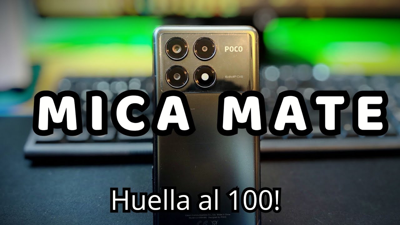 MICA MATE POCO X6 PRO PARA JUGAR? - YouTube
