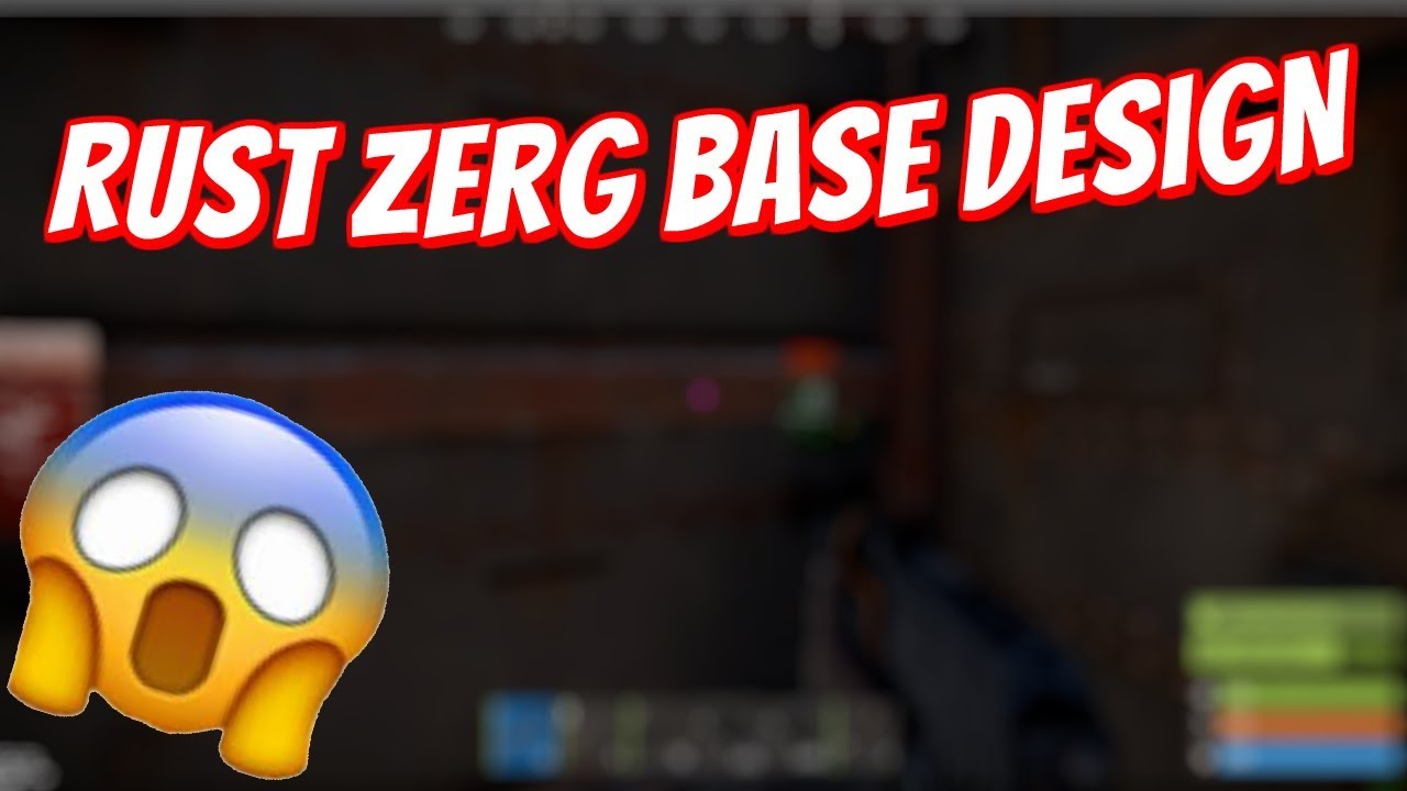 RUST ZERG BASE DESIGN | Rust Zerg HQM Base - YouTube