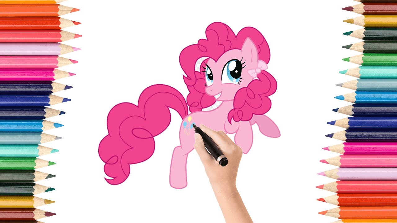 Hop To Draw Pinkie Pie | Step by Step & easy by Drawing Art Creative ...