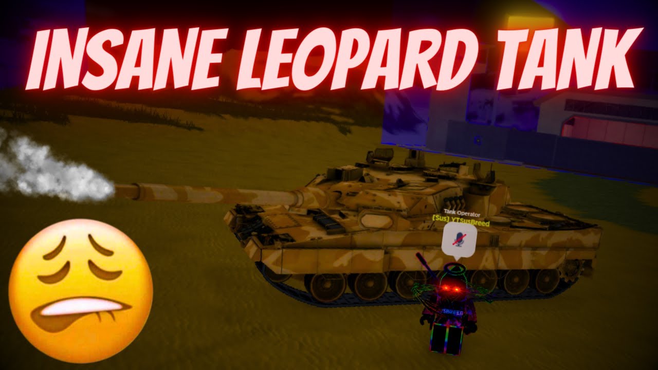 INSANE LEOPARD TANK 2A7 IN WAR TYCOON (FACE CAM) - YouTube