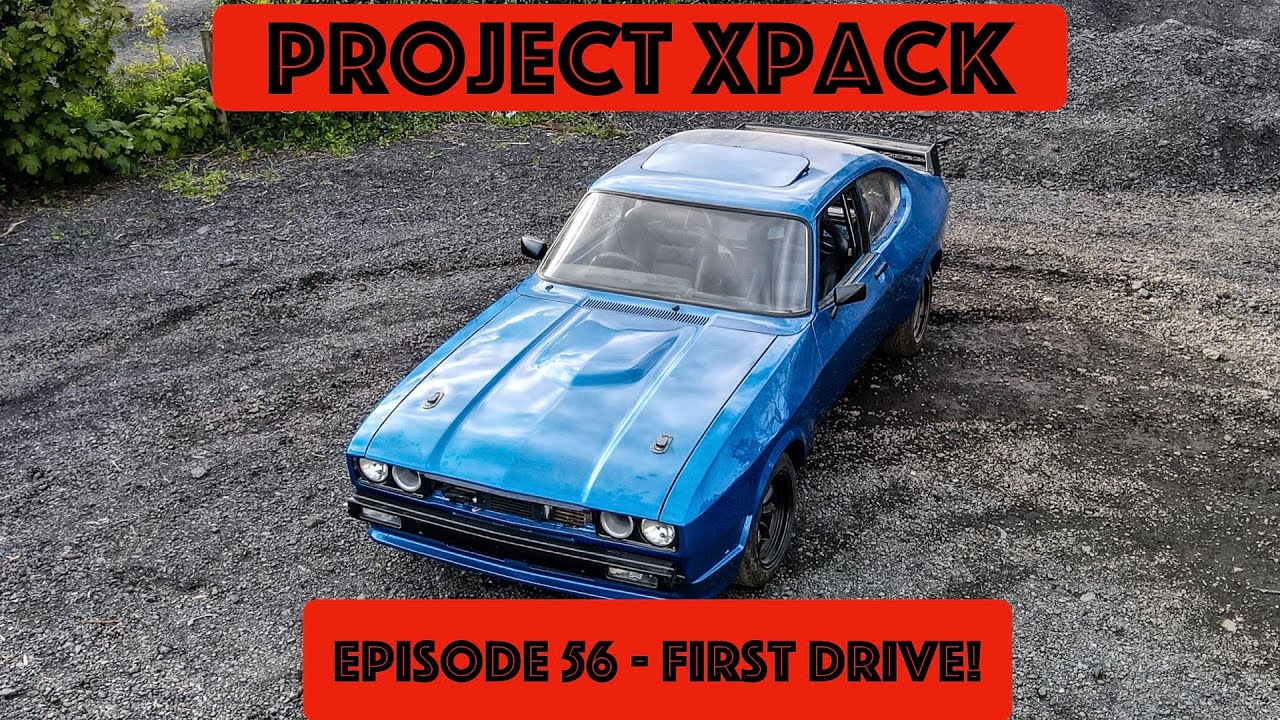 Project Xpack Episode 56 - First DRIVE!!!!!!! Ford Capri 2.9 Cosworth ...