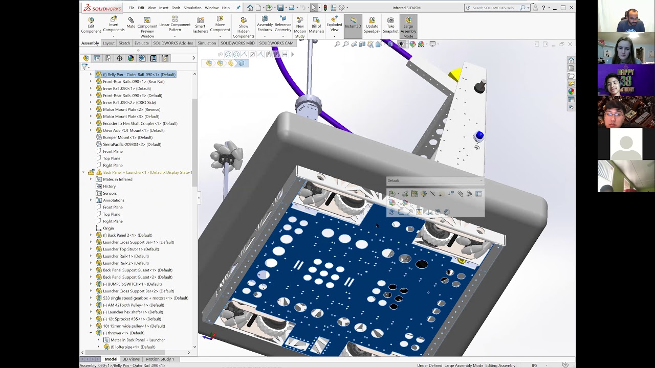 Spectrum 3847 2014 Robot Design Review - YouTube