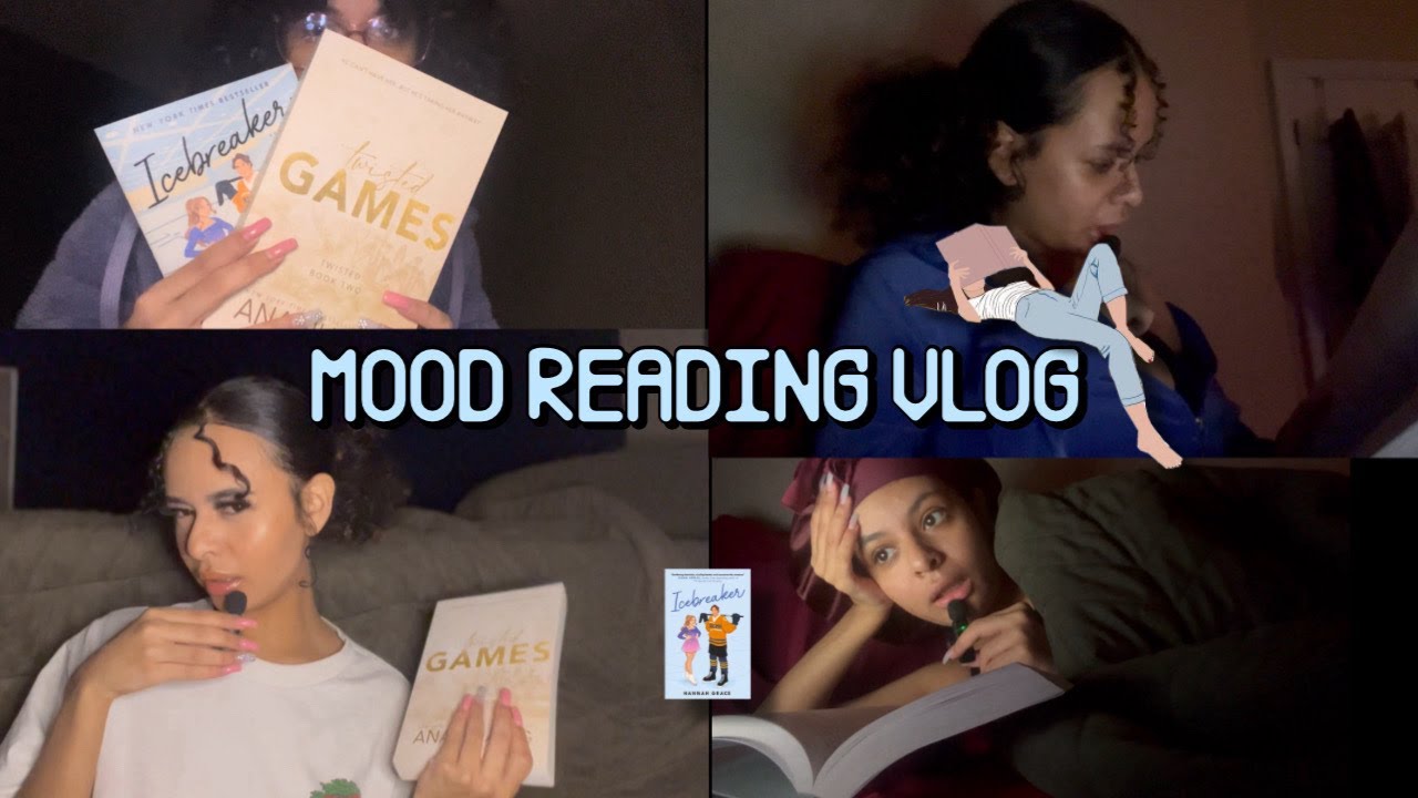 Mood Reading vlog | Read Icebreaker & Twisted games w/ me | Sol's ...