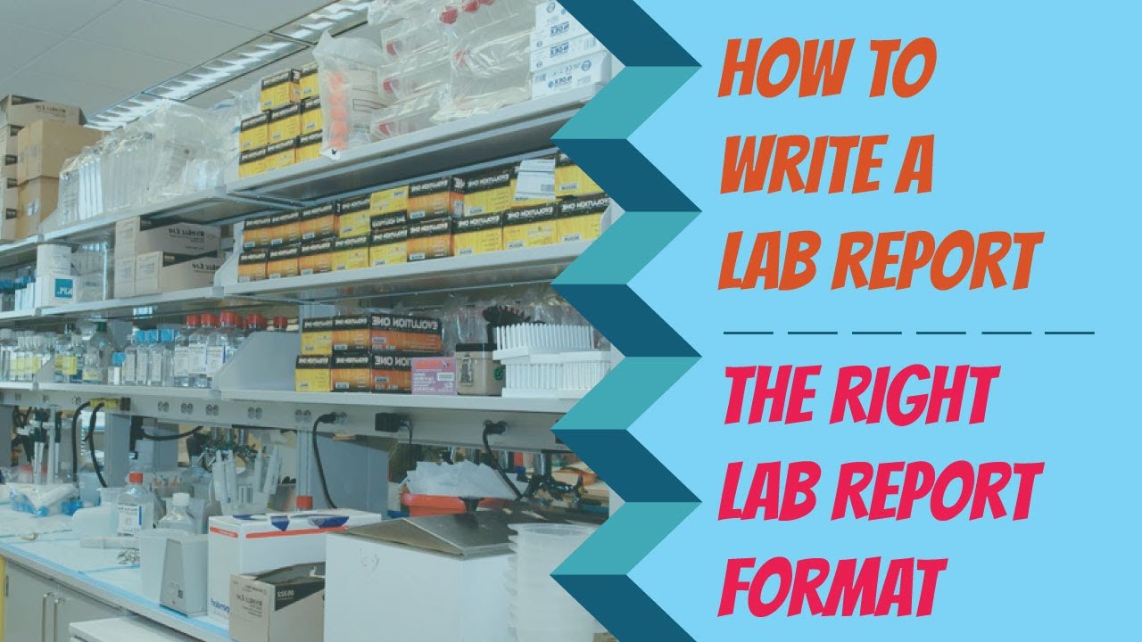 How to Write a Lab Report The Right Lab Report Format - YouTube