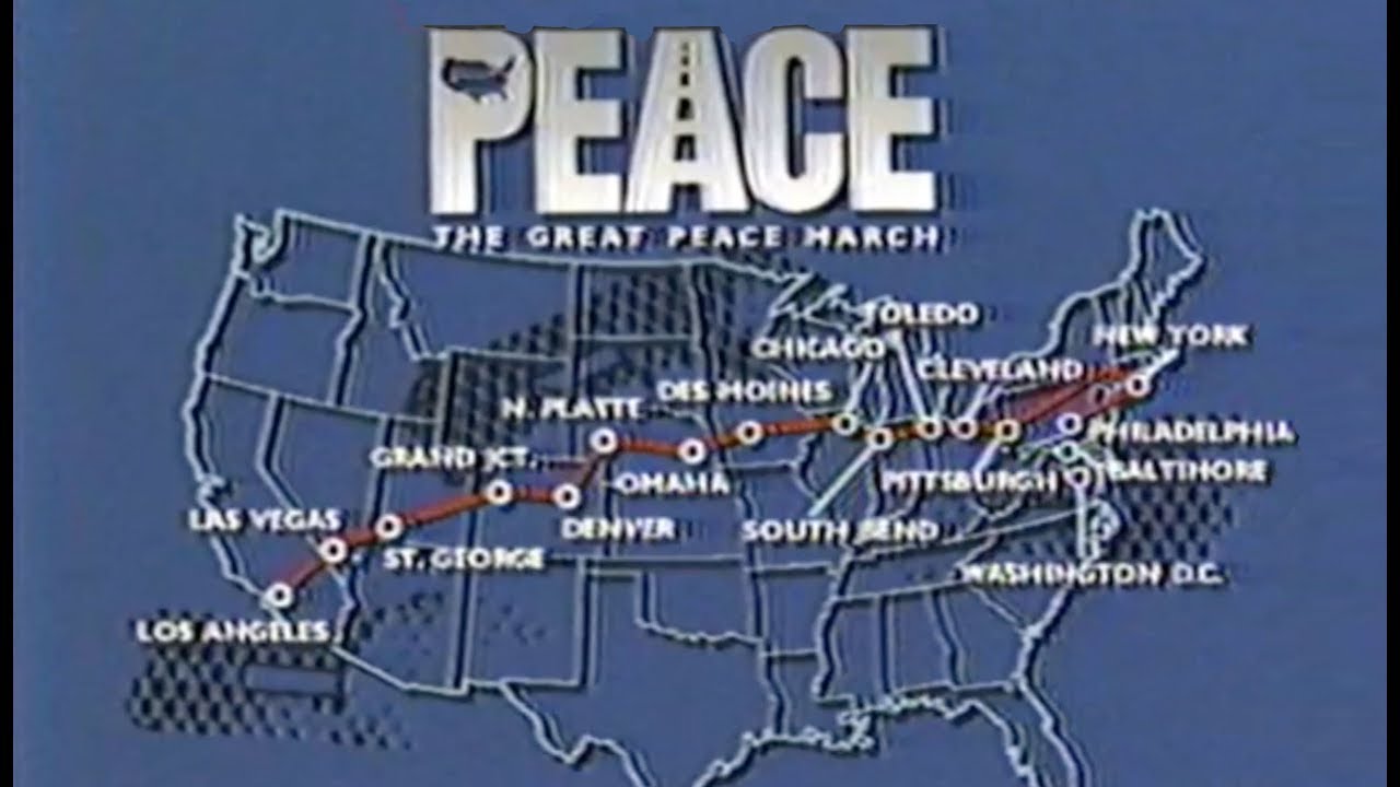 The Great Peace March Profiled on PM Magazine, Cleveland, Ohio, 1986 ...