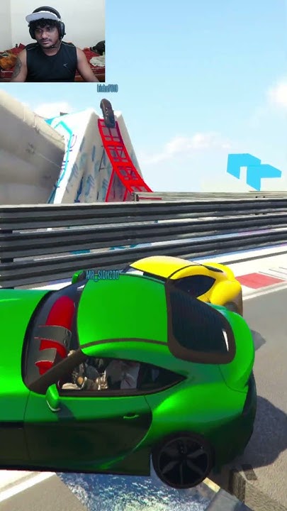 The Ultimate GTA V Stunt Race ! Impossible Stunt race - YouTube
