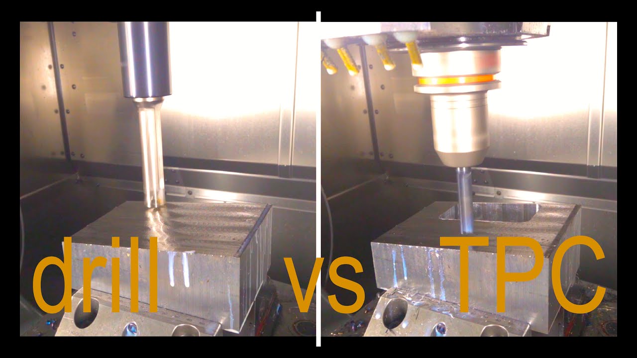 What is faster? trochoidal cutting vs Bohren mit trochoidal / drill vs ...