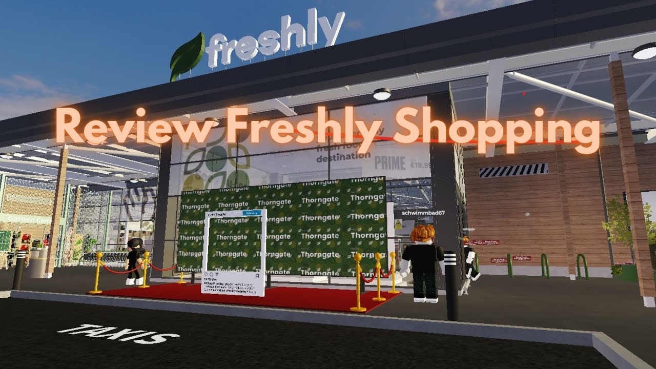 Review Freshly Shopping (Roblox) - YouTube