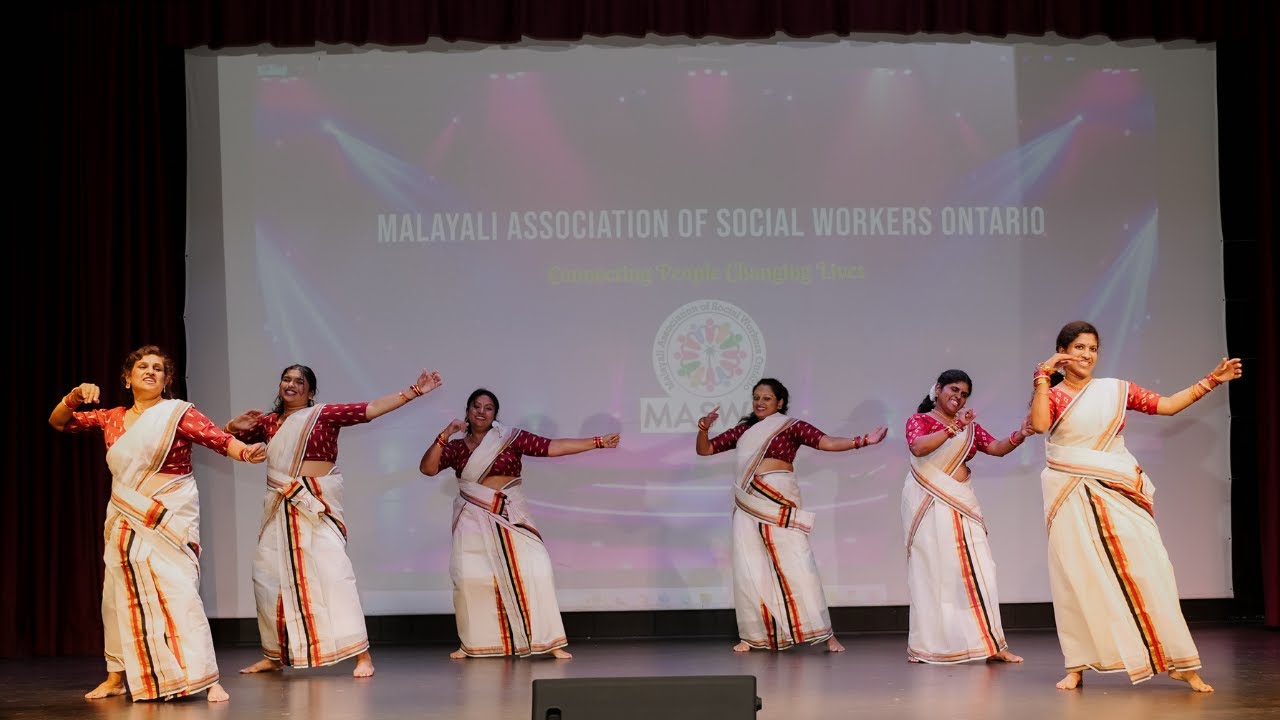 Kaikottikali Naadan Paattu Dance | Synergy 2024 | MASWO - YouTube