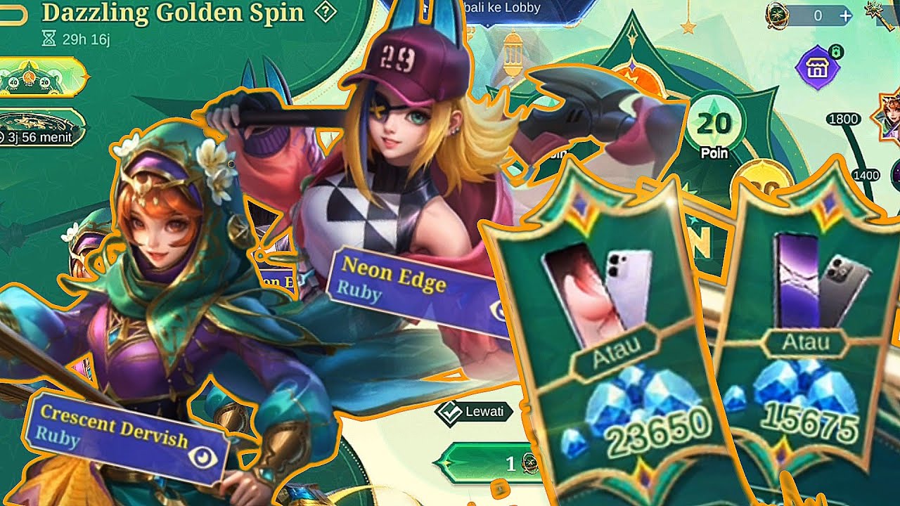 DRAW EVENT GOLDEN DAZZLING MLBB! #MLBBGoldenMonth #OPPOSmoothLegend ...