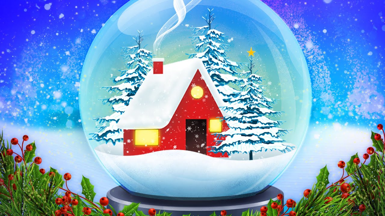 Classic Christmas Songs, Instrumental Relaxing Christmas Music, Silent ...