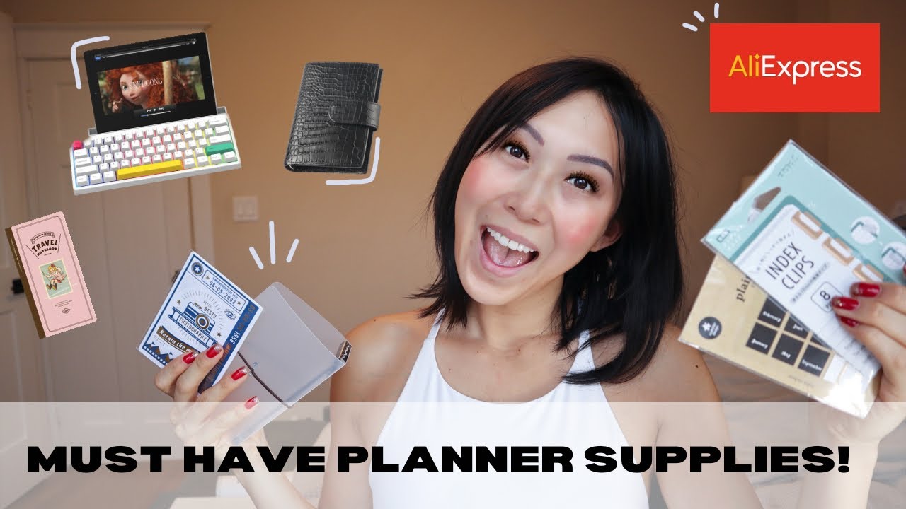 MUST HAVE Planner Supplies from AliExpress | Things I ACTUALLY USE in ...
