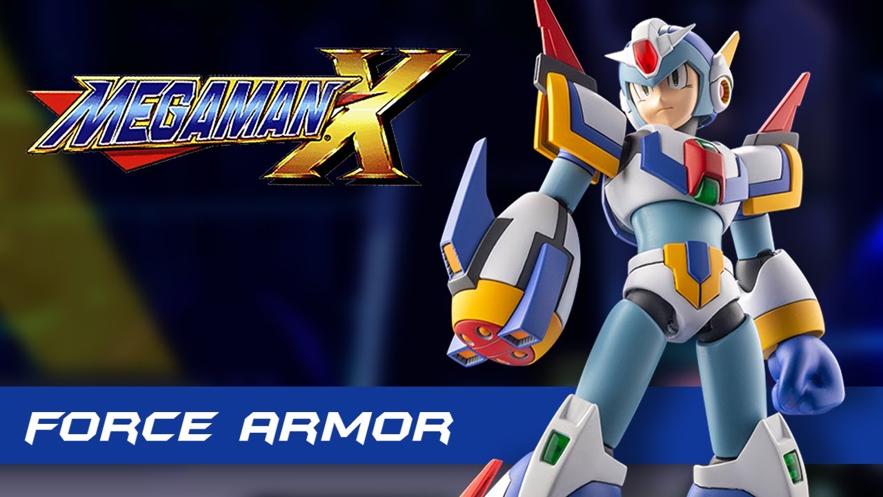 Megaman X FORCE ARMOR // Model Kit -【Kotobukiya】 - YouTube