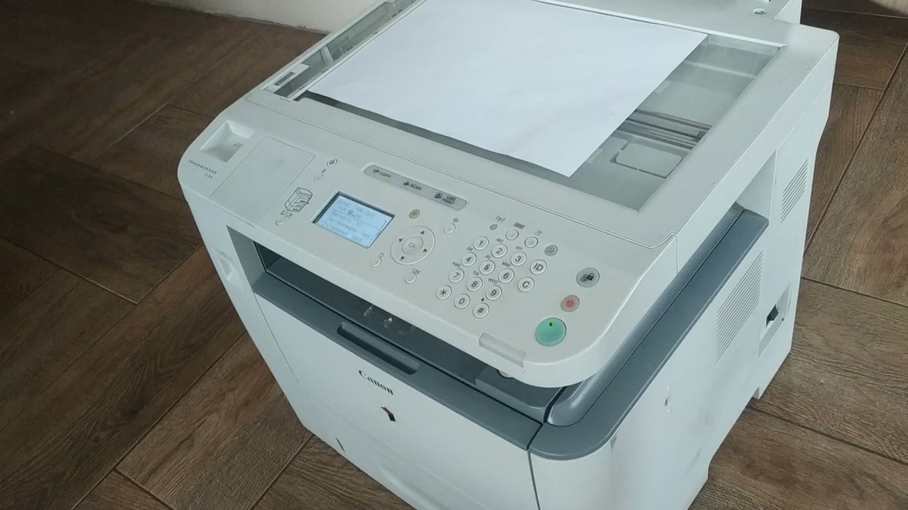 МФУ canon image runner 1133 - YouTube