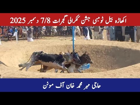 Haji Mehar Muhammad khan of Monan | Akhara Bail Tombi Kikrali Gujrat 7,8 December 2025
