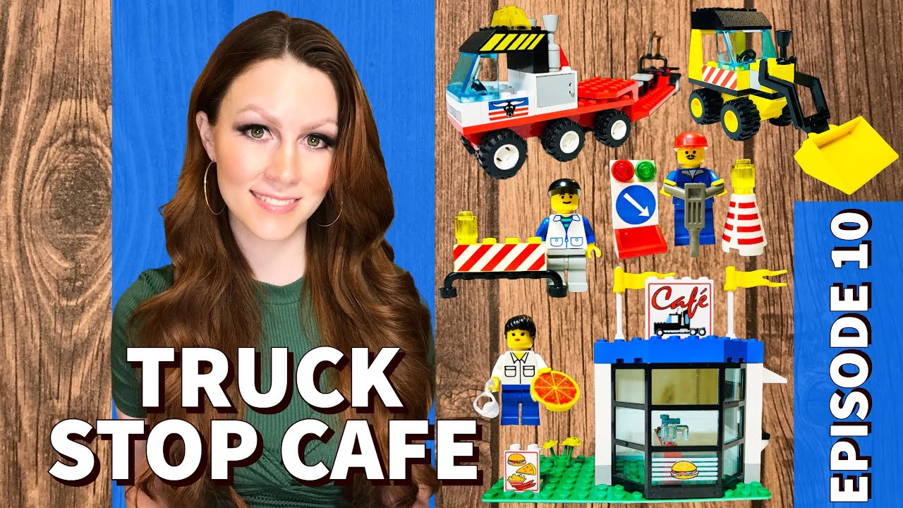 LEGO® Town Jr. Set 6329 Truck Stop Cafe (1998) Build and Review - YouTube