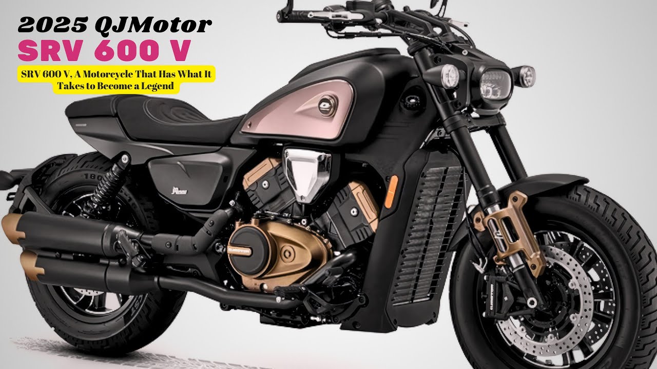 SRV 600 V, A Motorcycle That Has What It Takes to Become a Legend ...