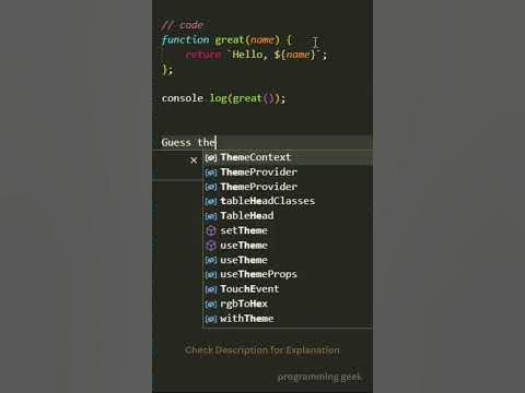 Javascript Quiz: How Well Do You Know Template Literal in JS #programming #javascript #coding # ...