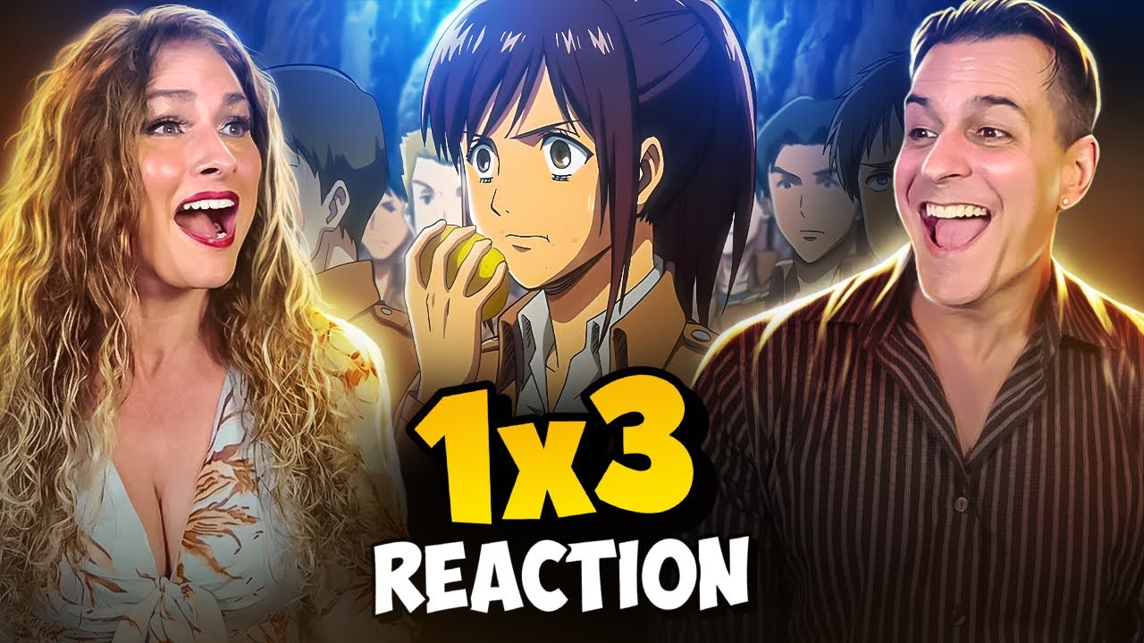 Sasha’s Potato Scene Had Us Crying! 😂 | ATTACK ON TITAN 1x3 Reaction ...