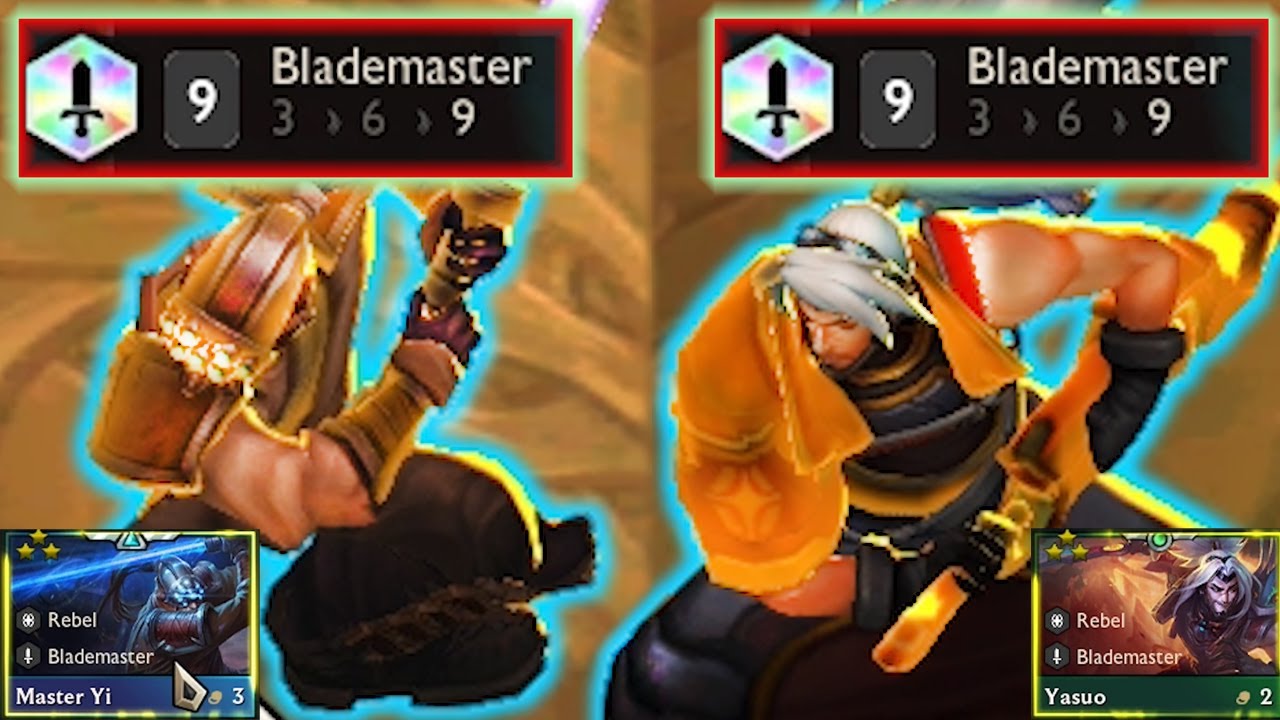 9 Blademaster Master Yi ⭐⭐⭐ Yasuo ⭐⭐⭐ Tft Set3 5 Youtube