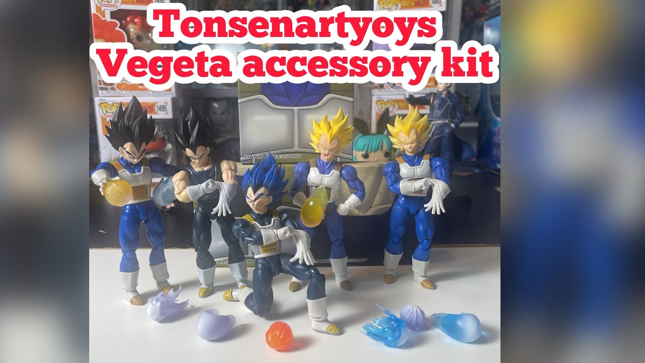 Tonsenarttoys Vegeta hand accessory and blast effect kits!! - YouTube