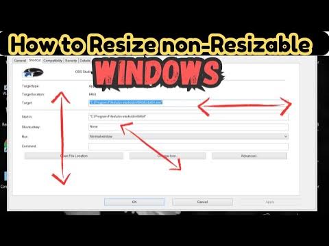 How to Resize Non-Resizable Windows | Resize Windows | Easy Method ...