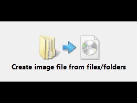 How to convert folder(s) into ISO file - YouTube