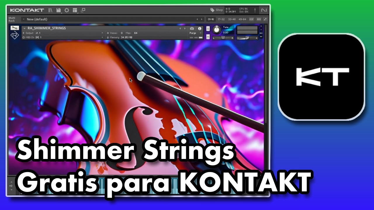 Shimmer Strings Libreria Gratis para KONTAKT - YouTube