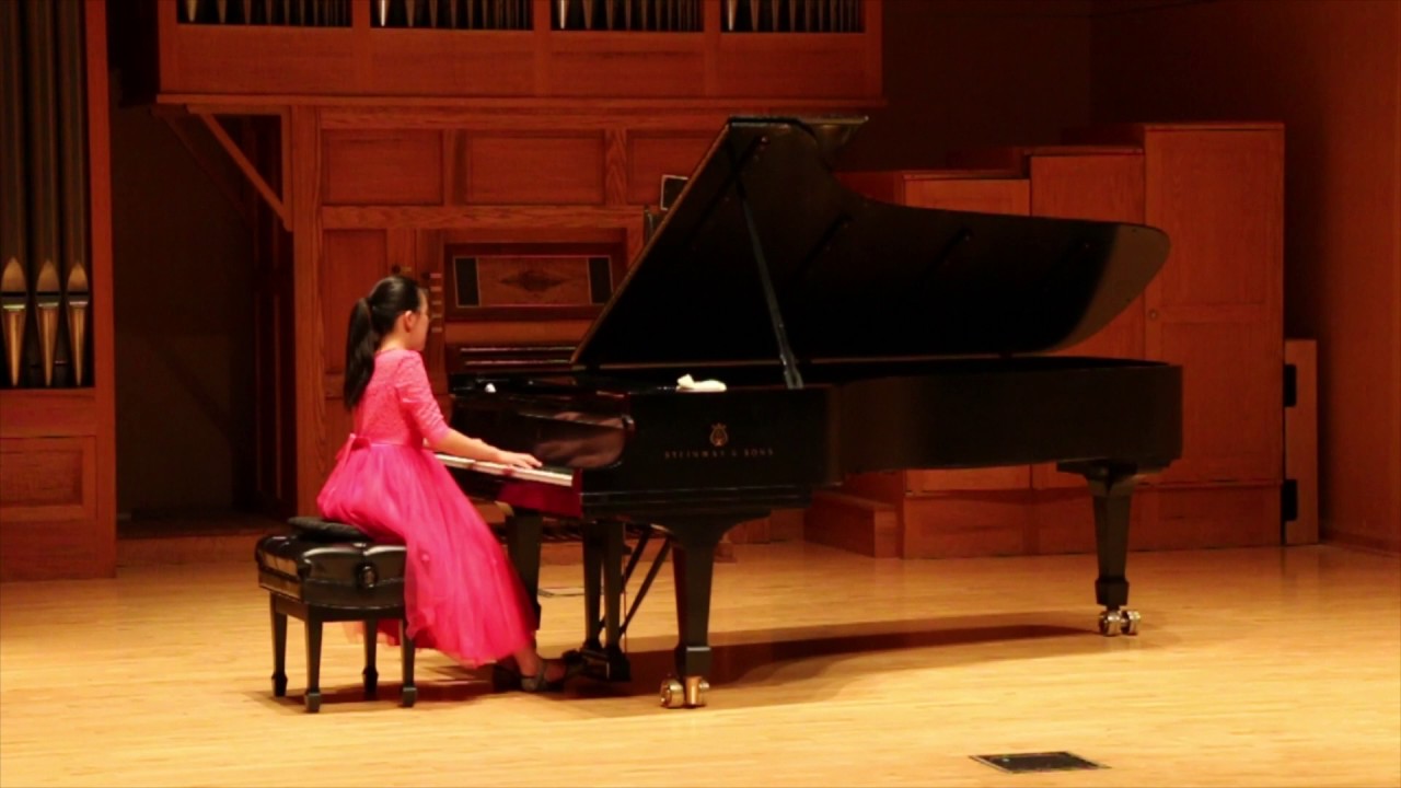 Jeslyn Zhu Cai - Italian Concerto, BWV 971 I. Allegro, JS BACH - YouTube