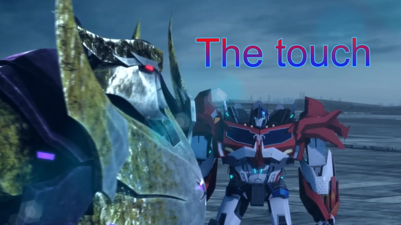 Transformers prime predators rising: Optimus vs unicorn (with the touch ...