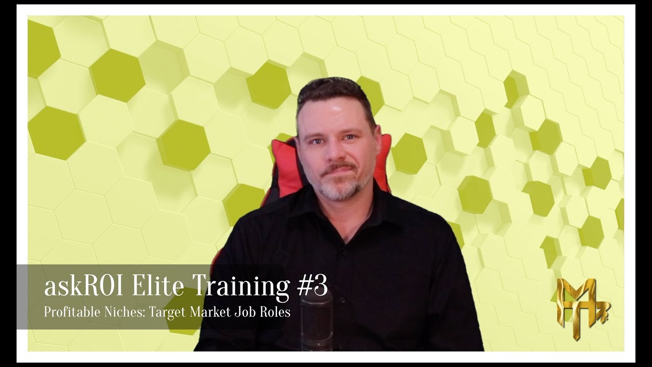 askROI Affiliate Training #3 Target Market Job Roles - YouTube