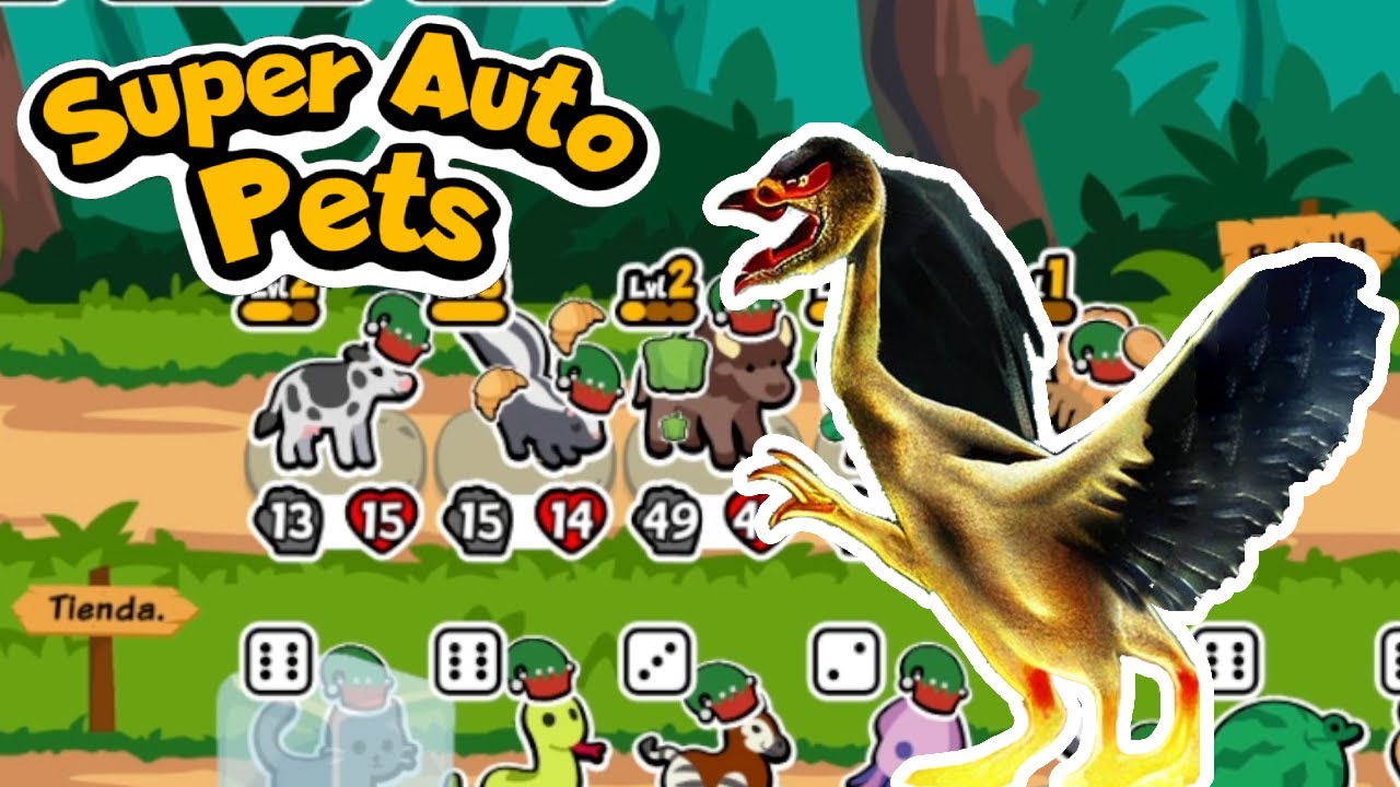 Super Auto Pets: Es Gruñon, Le Gusta Graznar Y NADA Le Da Miedo. - YouTube
