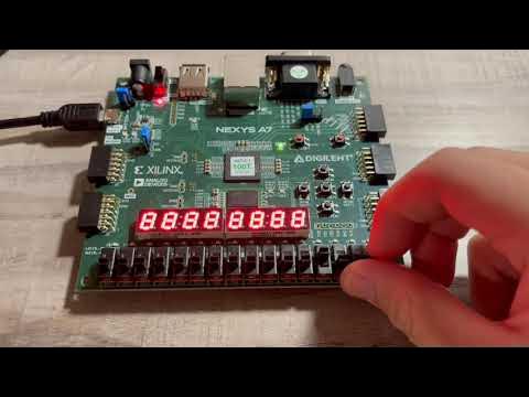 7 segments display decoder - YouTube