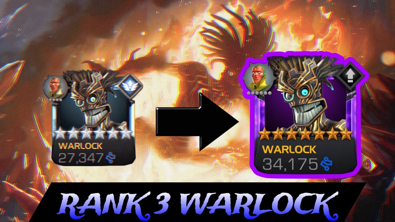 THE RETURN OF WARLOCK: My First 6 Star Rank 5 Is Now 7 Star Rank 3 ...