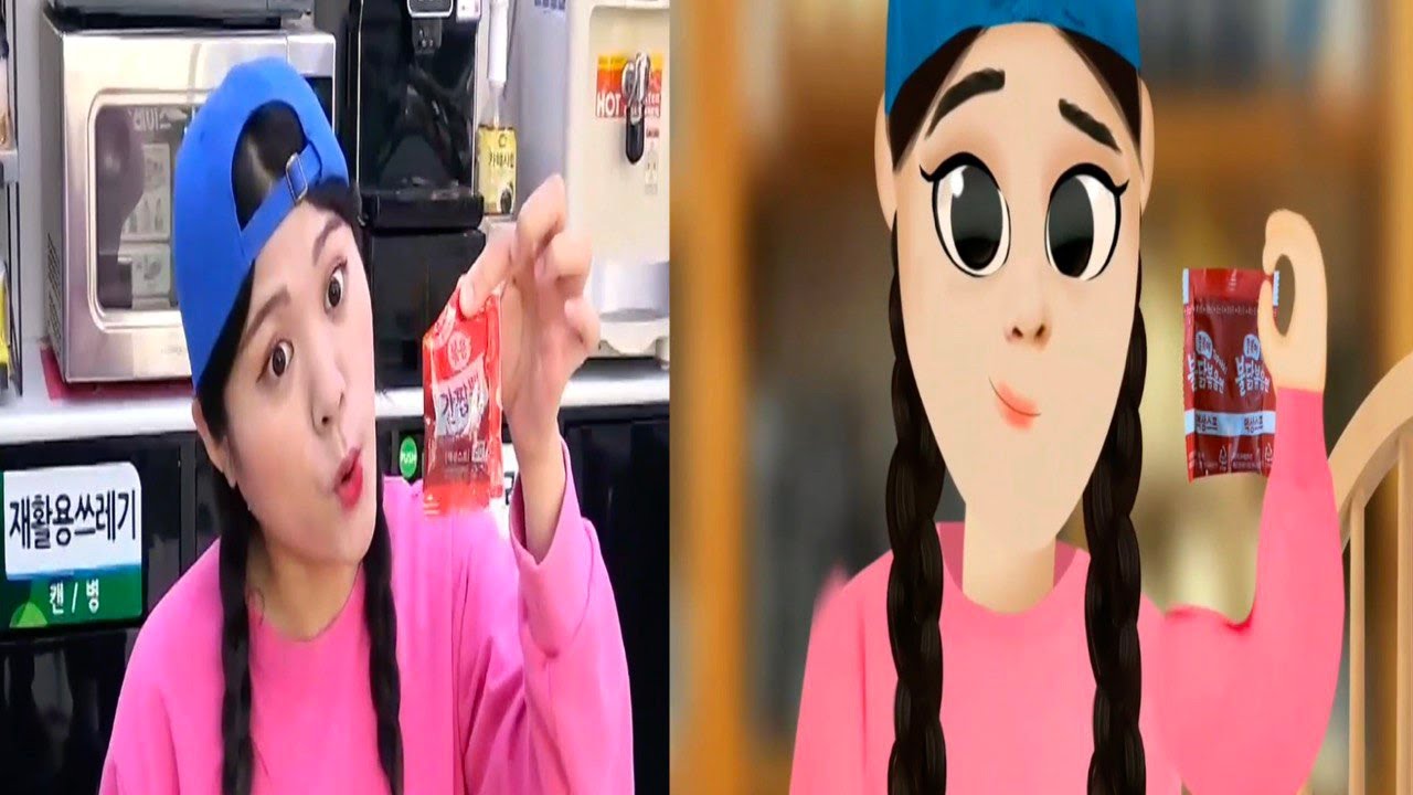 COMPARISON - 불닭볶음면 먹방 Mukbang Fire Spicy Noodle DONA 도나 VS DONA 도나 ...