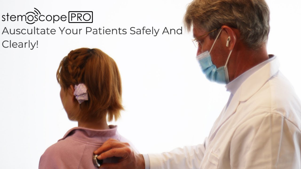 Stemoscope PRO-The Wireless Stethoscope For Doctor - YouTube