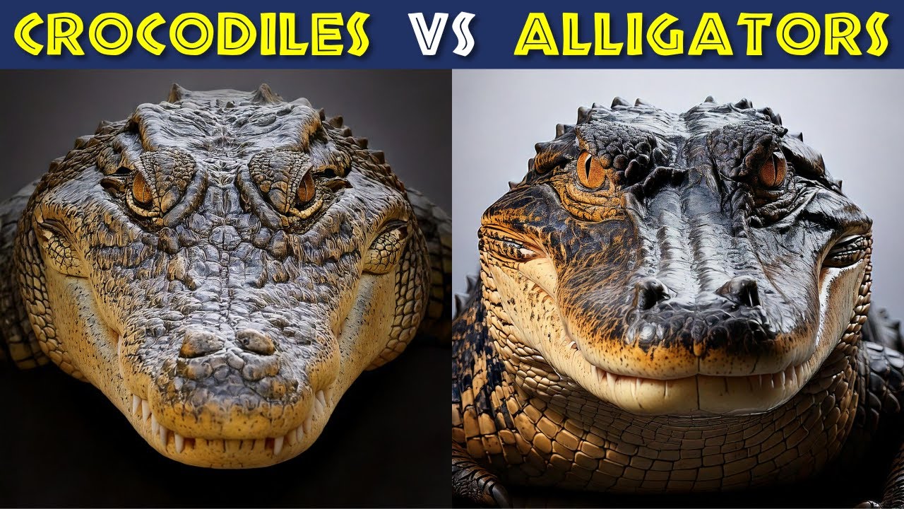 Crocodiles vs Alligators: What Are The Differences | The Ultimate ...