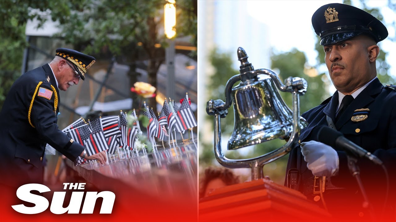 9/11 Memorial: Bell of hope rings in New York 22 years on for victims ...