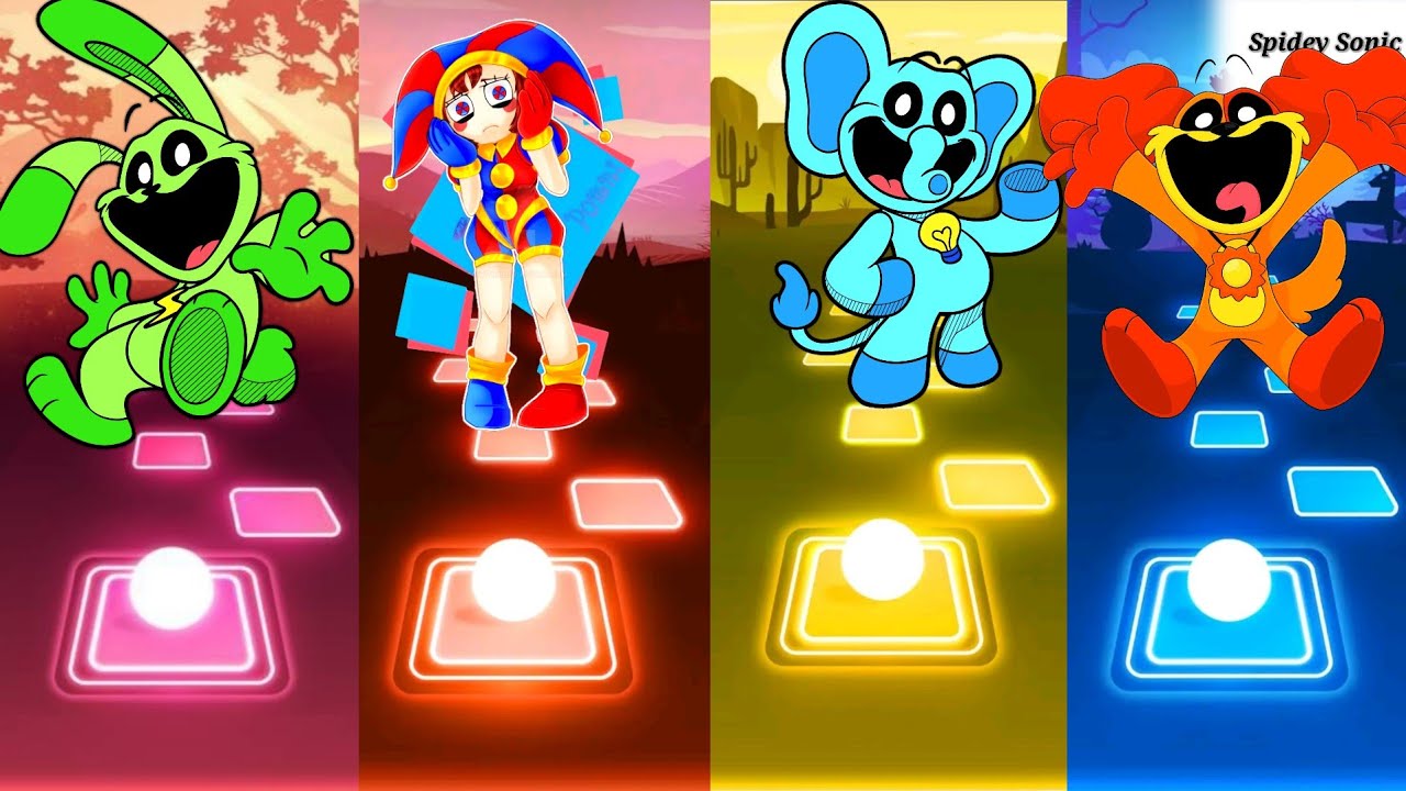 Poppy Playtime Stroy Chapter 3 :- Hoppy Hopscotch 🆚 Pummi Exe 🆚 Bubba ...