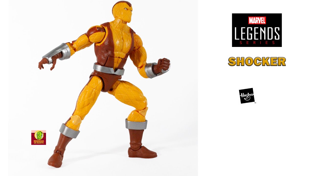 Shocker Marvel Legends Spider Man Retro Vintage Series Hasbro Action ...