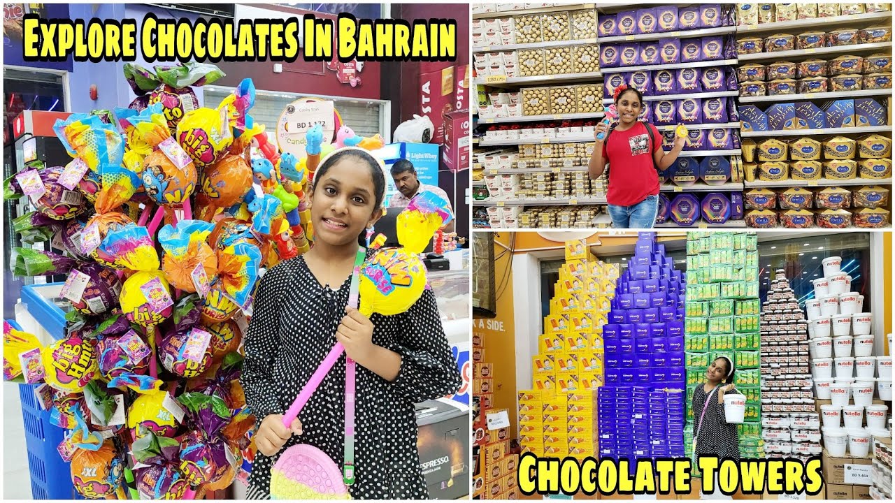 Explore Chocolate World 🍫Chocolate Towers In Bahrain | India 🇮🇳 Jane Se ...