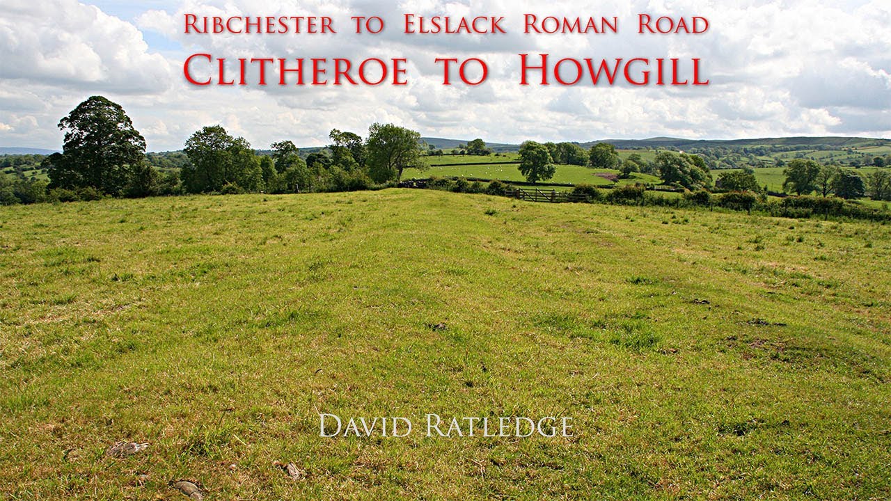 The Roman Road passing Downham, Lancashire - YouTube