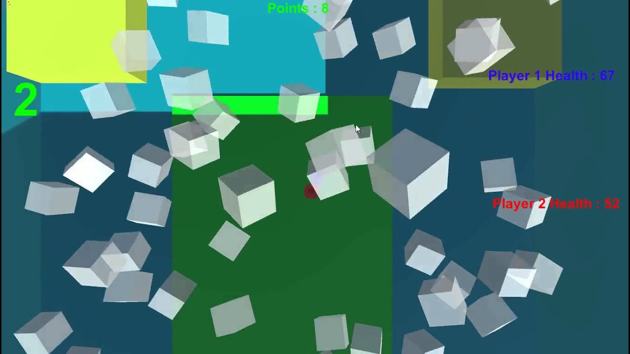 Dodge the Cubes Alpha Gameplay - YouTube