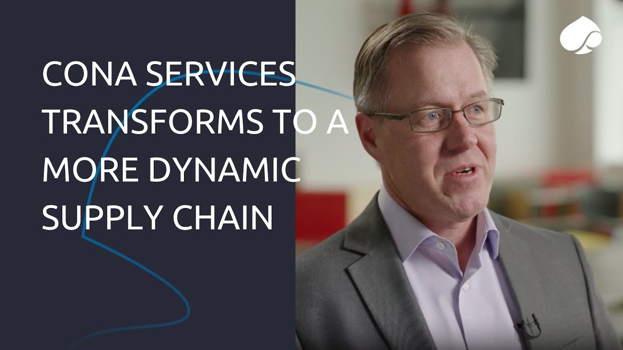 CONA Services transforms to a more dynamic supply chain - YouTube