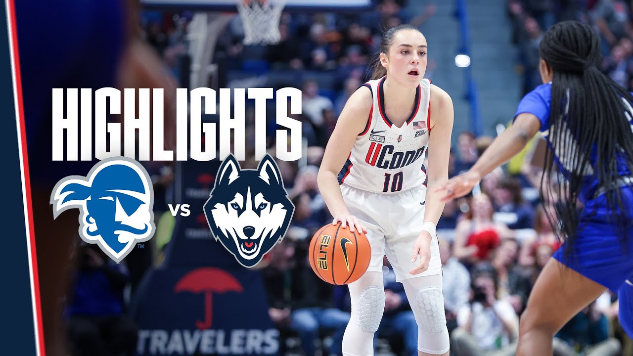 HIGHLIGHTS | #11 UConn Women's Basketball vs. Seton Hall - YouTube