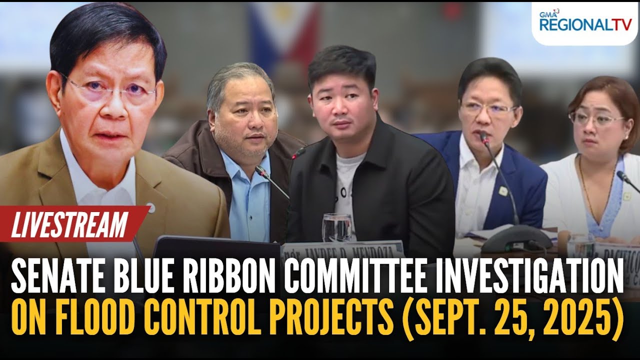 LIVE - Senate continues investigation on flood control projects ...