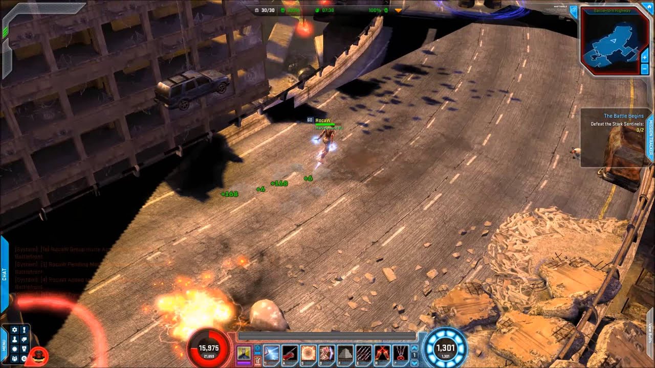 Marvel Heroes - Genosha - Battle-torn Highway - YouTube