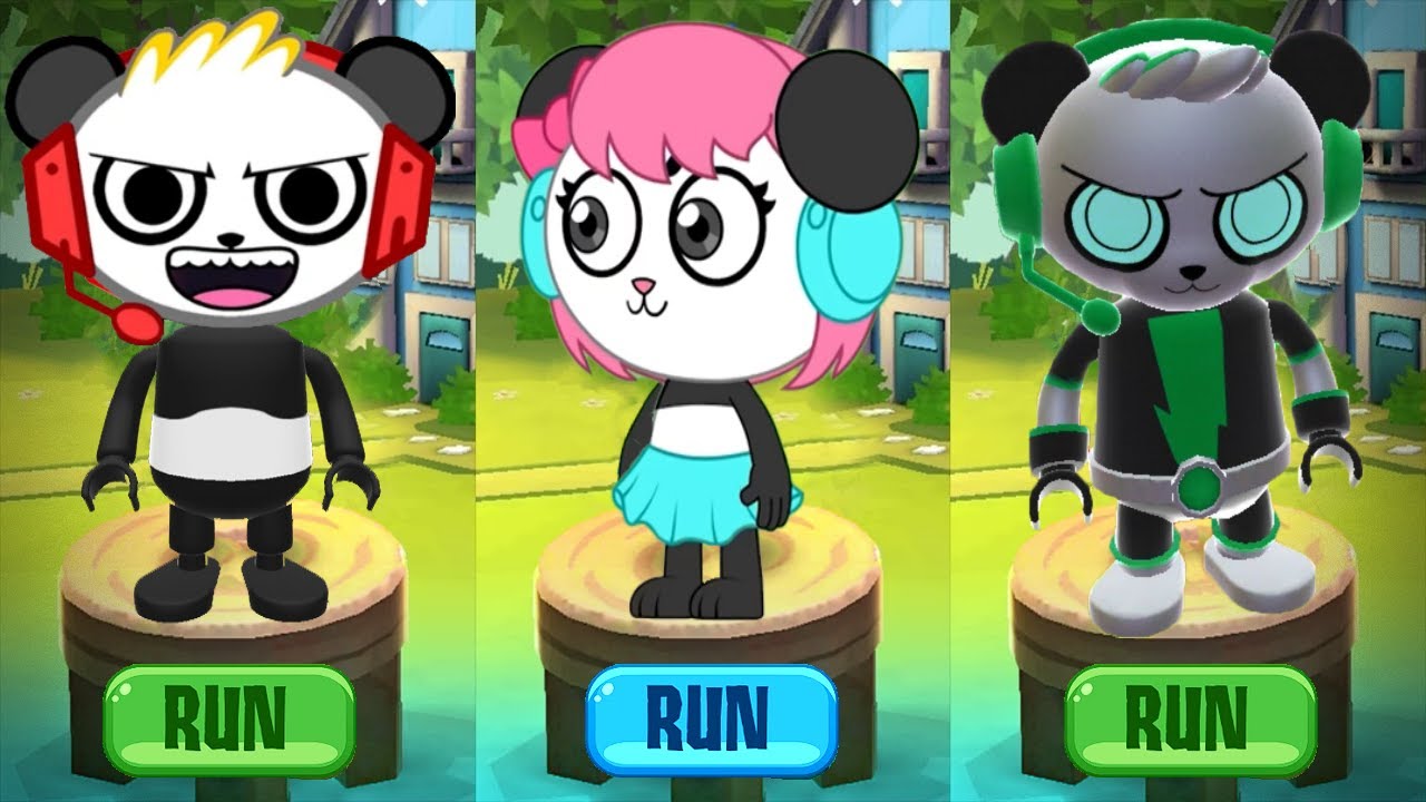 Tag with Combo Panda vs Coco vs Spy Robo Combo - Run GamePlay - YouTube